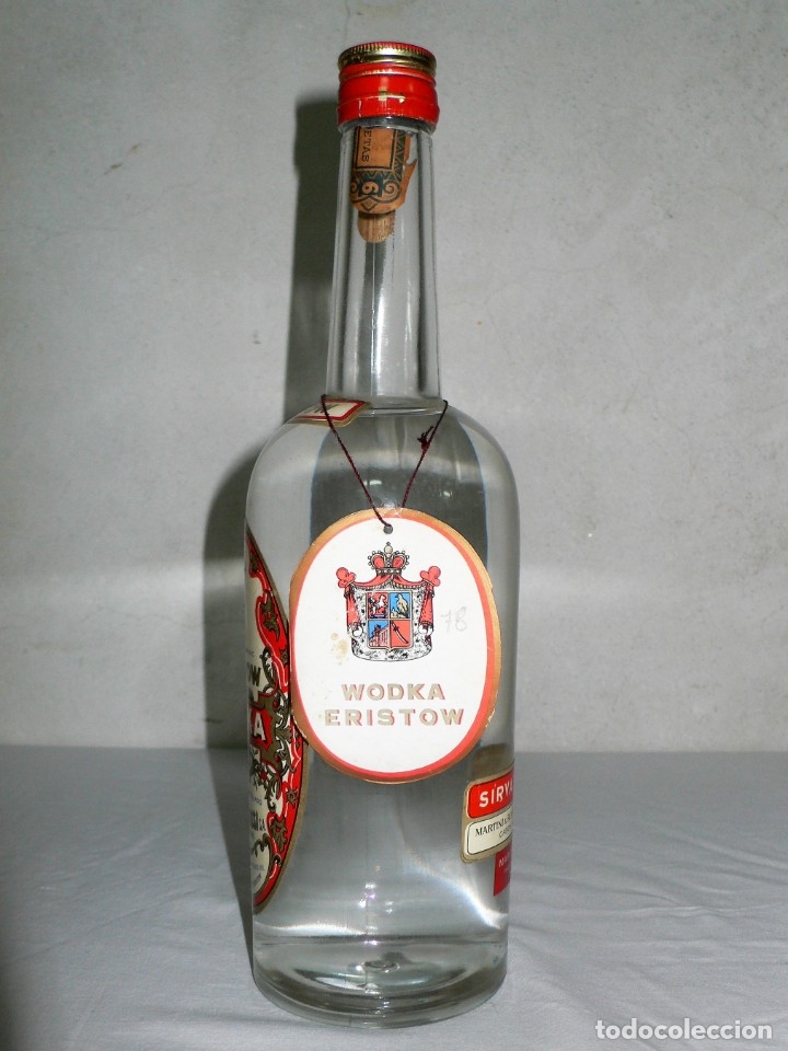 antigua botella de vodka ((wodka) eristow. - Comprar Coleccionismo de ...