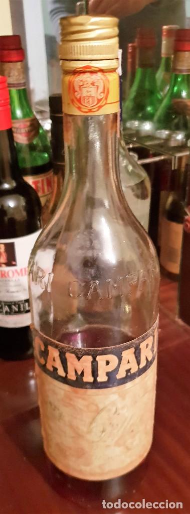 botella de campari - bitter con alcohol - Comprar Coleccionismo de ...