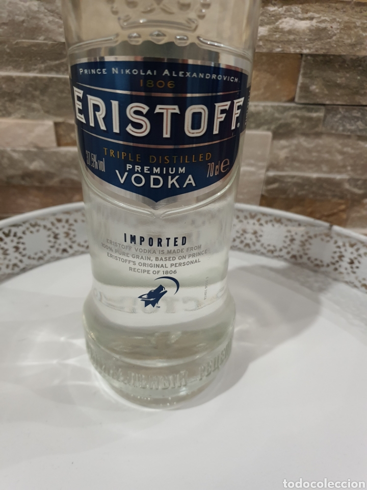 botella vodka eristoff antigua - Comprar Coleccionismo de Vinos ...