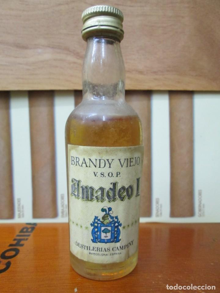 antiguo botellin,brandy viejo v.s.o.p. amadeo i - Comprar Coleccionismo ...