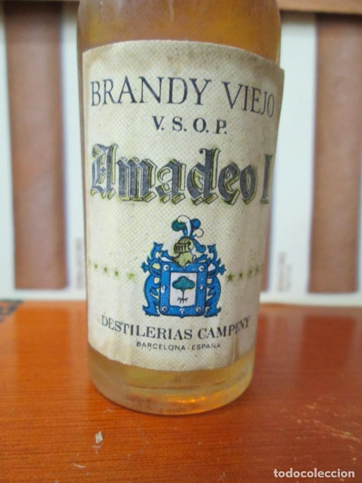 antiguo botellin,brandy viejo v.s.o.p. amadeo i - Comprar Coleccionismo ...