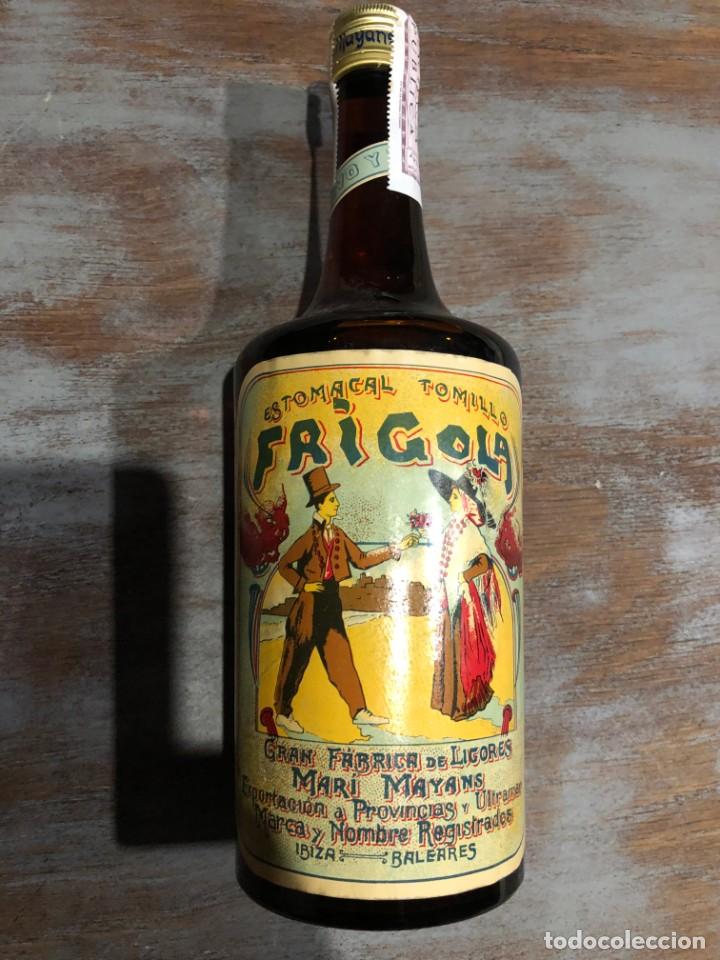 antigua botella aperitivo frigola mari mayans i - Comprar Coleccionismo ...