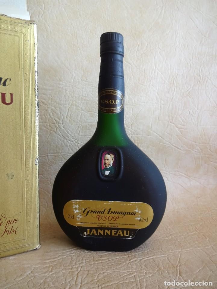 antigua botella grand armagnac janneau vsop sin - Comprar Coleccionismo ...