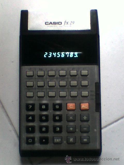 calculadora casio antigua vintage fx - 29 funci - Comprar en ...