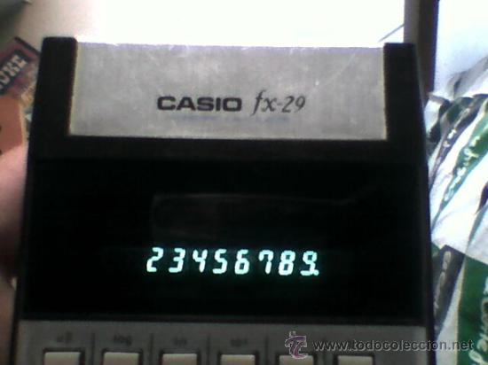 calculadora casio antigua vintage fx - 29 funci - Comprar en ...