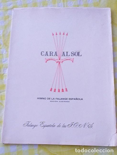 cara al sol (himno de la falange española) - Comprar Documentos ...