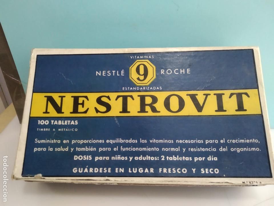 antigua caja nestrovit nestle - Compra venta en todocoleccion