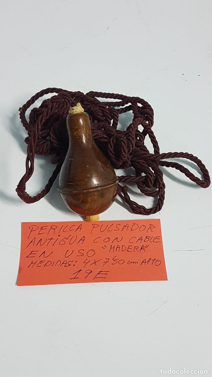 pulsador antiguo con forma de perilla con cable - Comprar en ...
