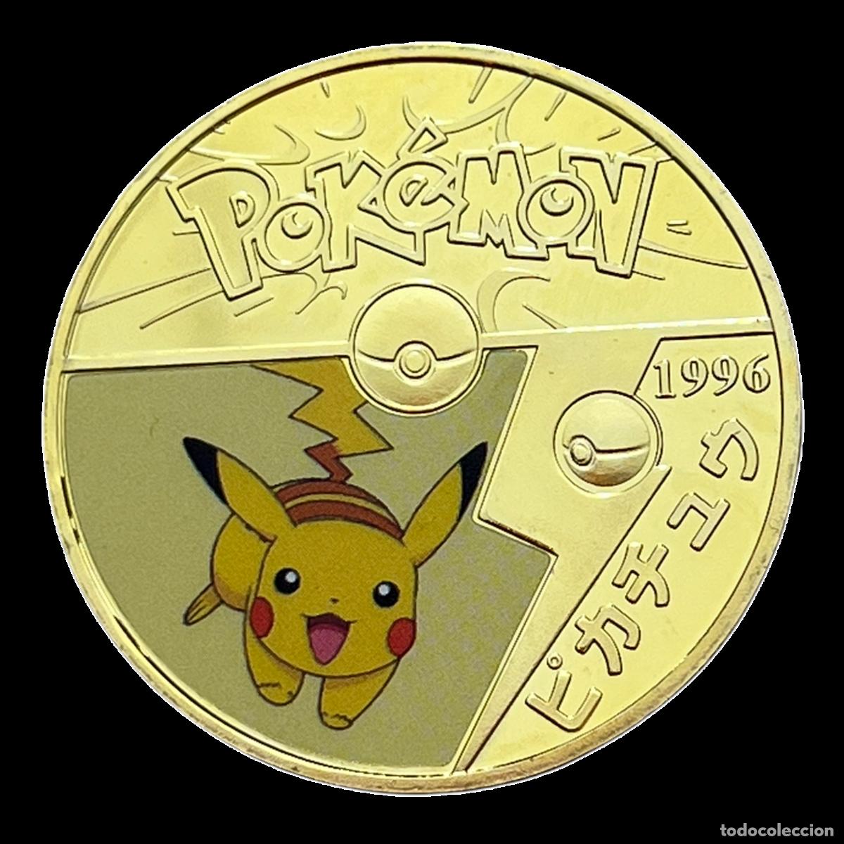 moneda coleccionable pokémon - modelo pikachu c - Compra venta en ...