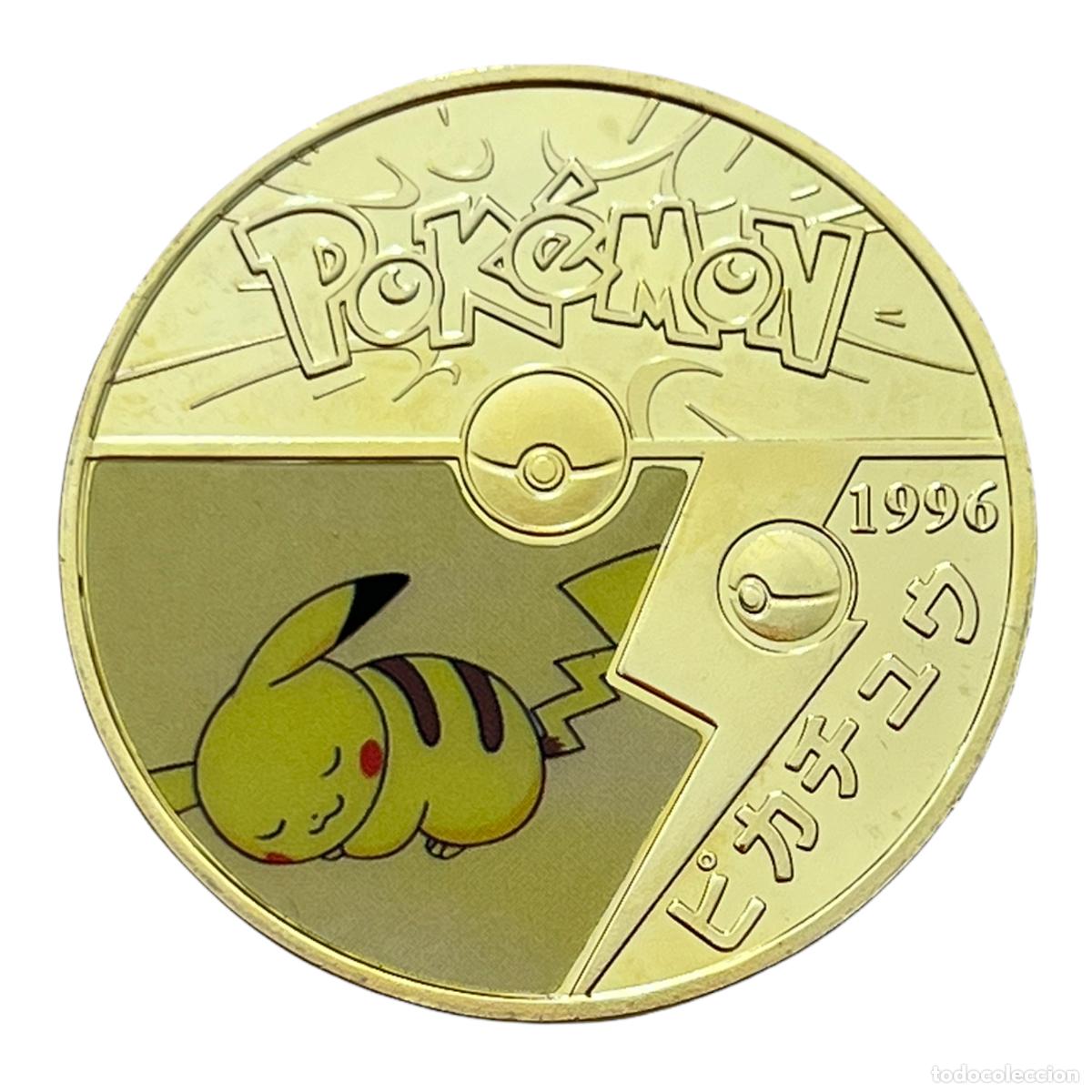 moneda coleccionable pokémon - pikachu durmiend - Compra venta en ...