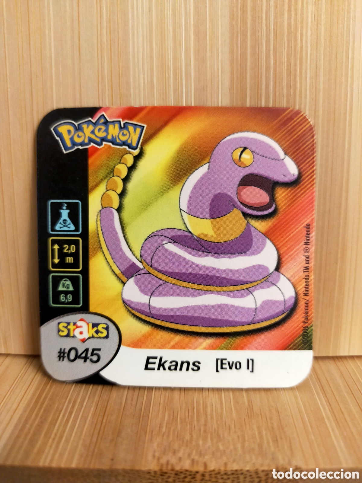 staks iman pokemon ekans n 45 - Compra venta en todocoleccion