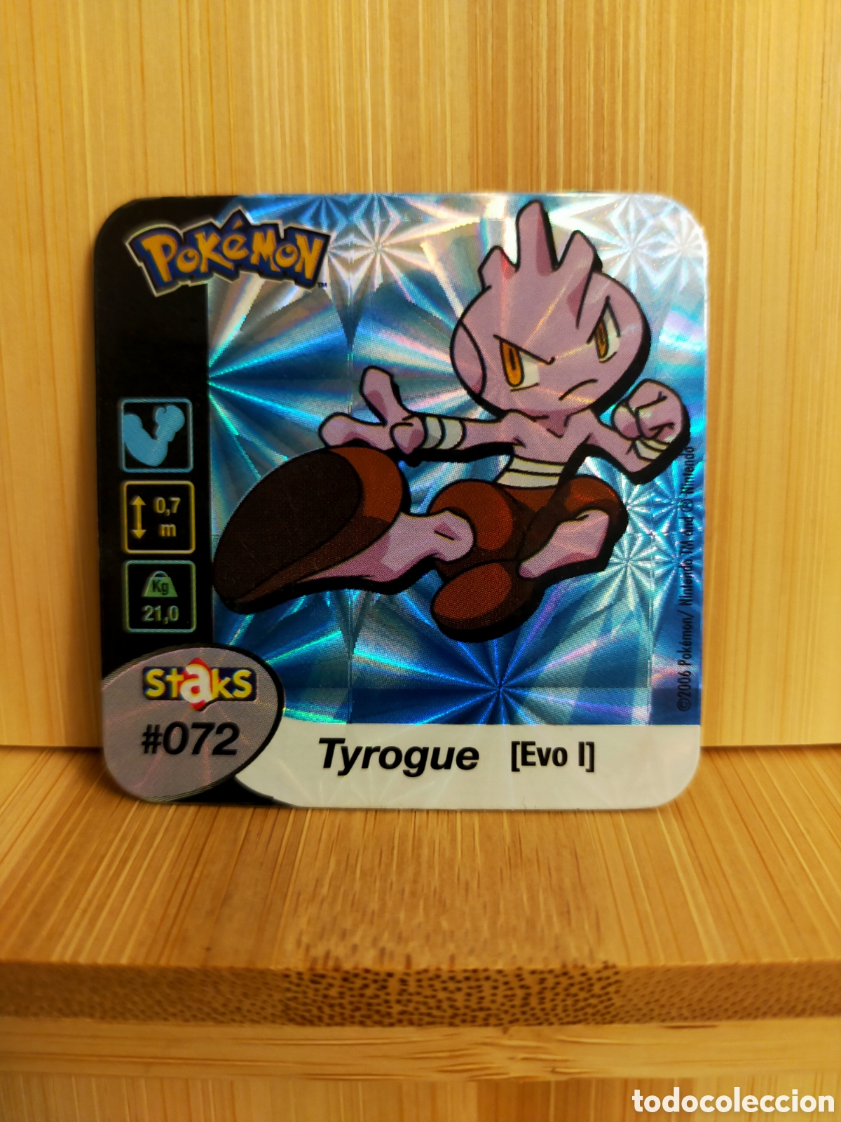 staks iman pokemon tyrogue n 72 - Compra venta en todocoleccion