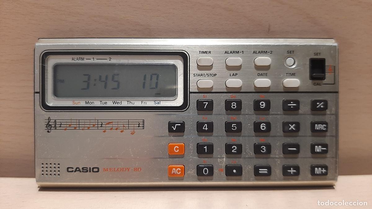 calculadora reloj casio melody-80 - Compra venta en todocoleccion