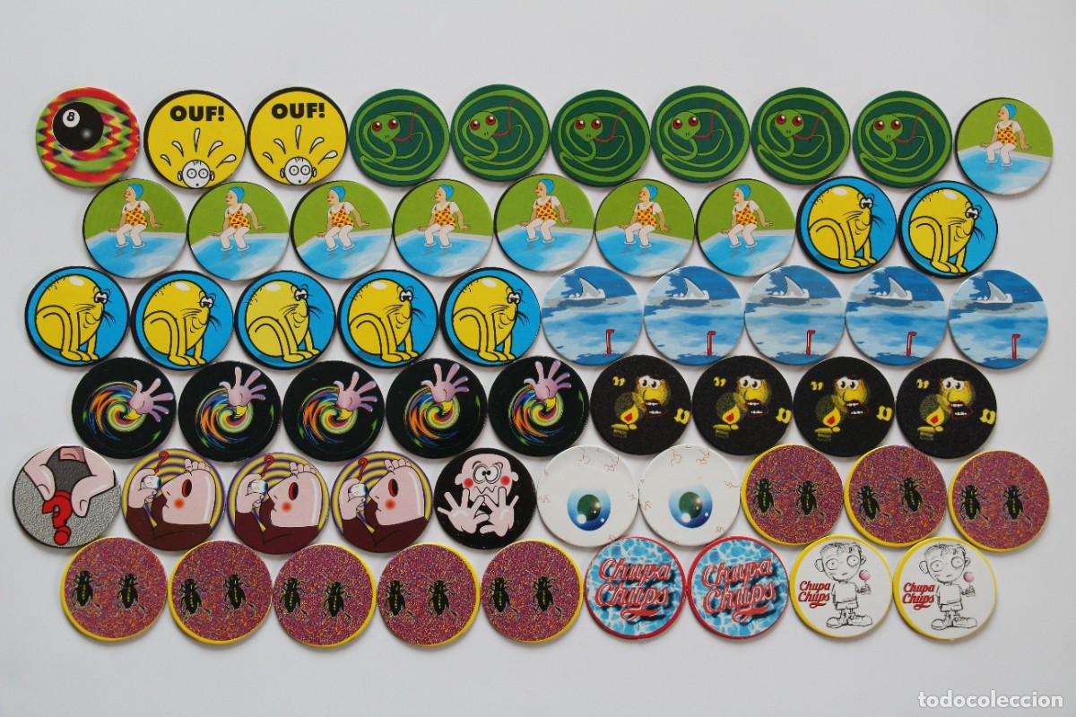 chupa chups chupa caps lote 57 unidades muy bue - Compra venta en ...