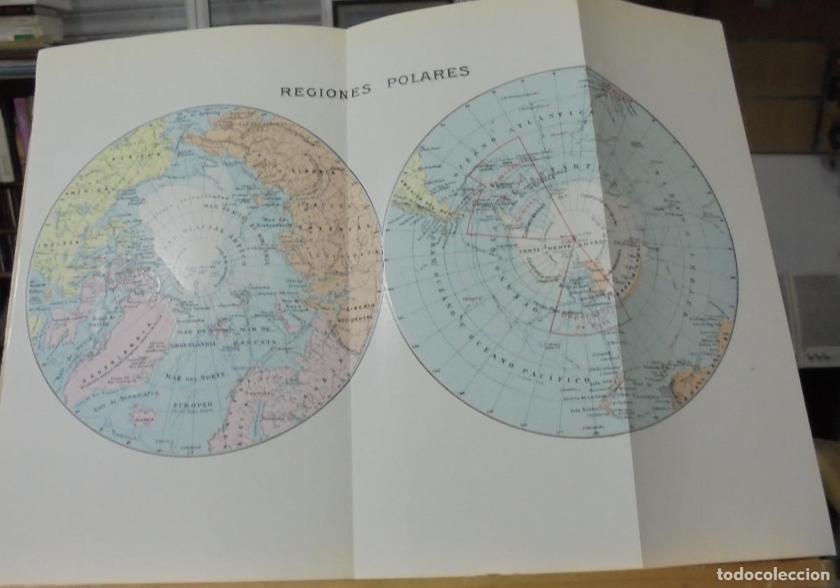 lámina. mapa de regiones polares, 25x33 cm - Compra venta en todocoleccion