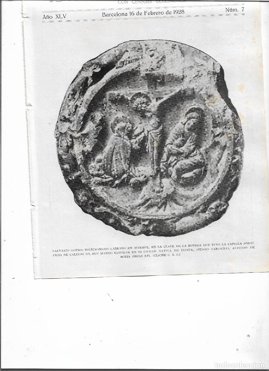 año 1928 recorte prens jativa xativa calvario g - Buy Antique sheets of ...