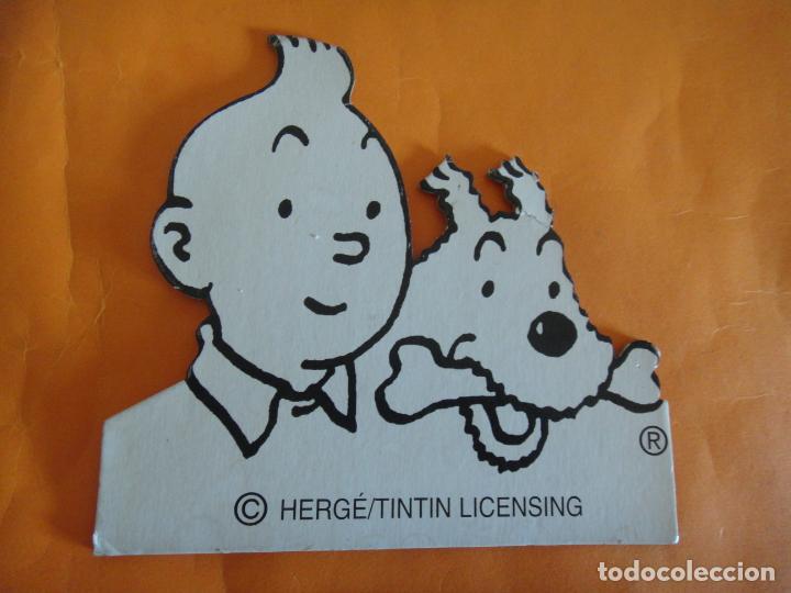 cartel publicitario plv tintin logo . - Comprar Comics Tintín editorial ...
