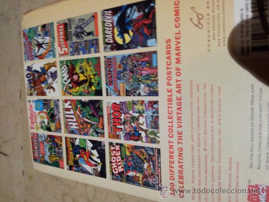 the art of vintage marvel 100 postcards. - Comprar Merchandising Tebeos ...