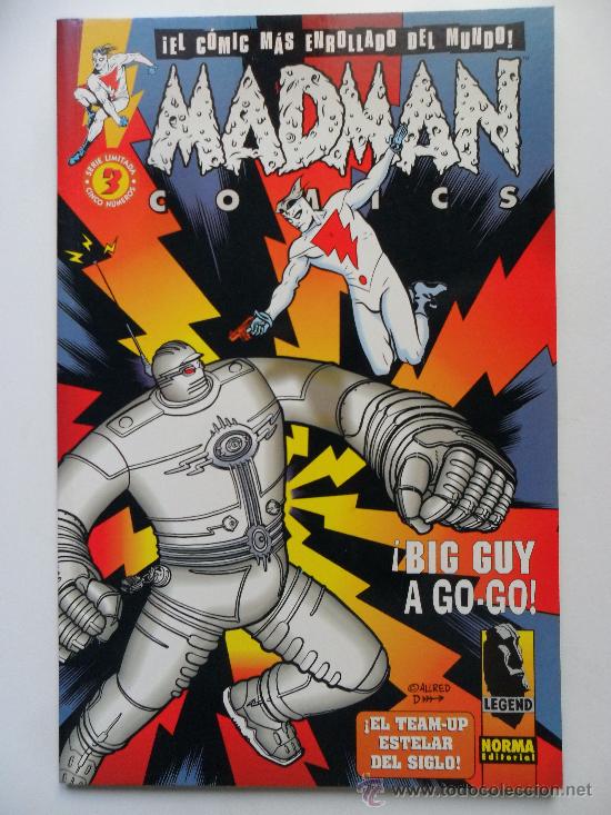 madman comics nº 3 de 5 . mike allred - Comprar Comic USA Norma en ...