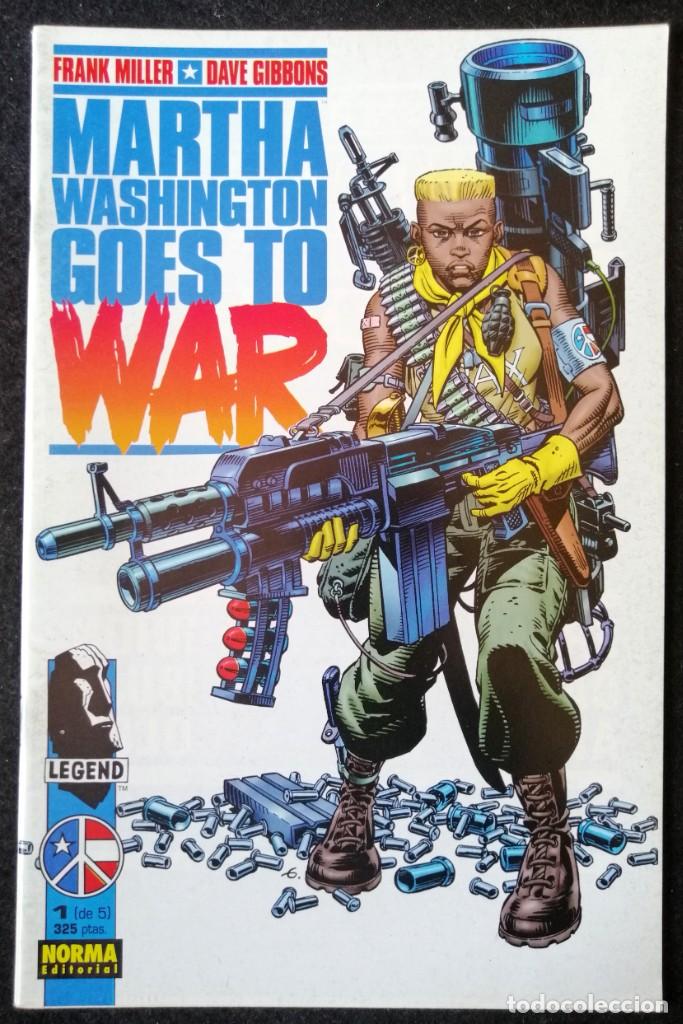 martha washington goes to war nº 1 de 5 - frank - Comprar Comic USA ...
