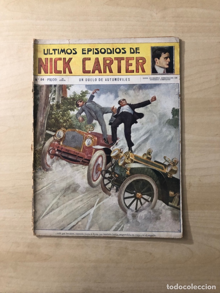 ultimos episodios de nick carter, nº 54, años 2 - Comprar Pulp comics ...