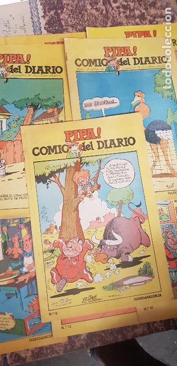 pipa comic del diario 9 numeros - Compra venta en todocoleccion