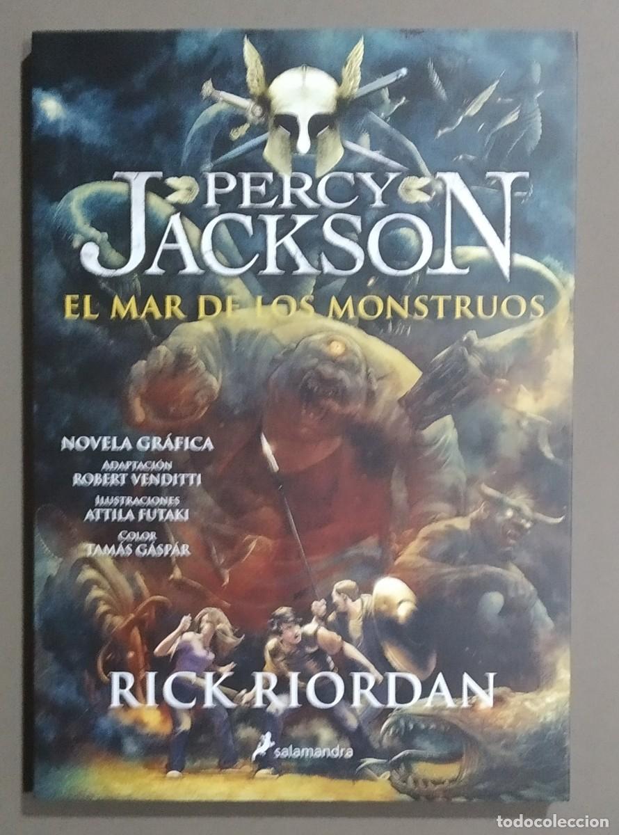 Portada Del Libro El Mar De Los Monstruos De Percy Jackson