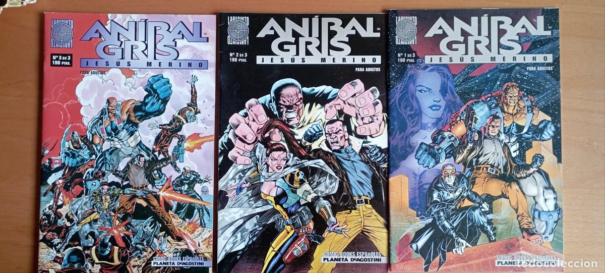 comic aníbal gris historia completa de 3 número - Compra venta en ...