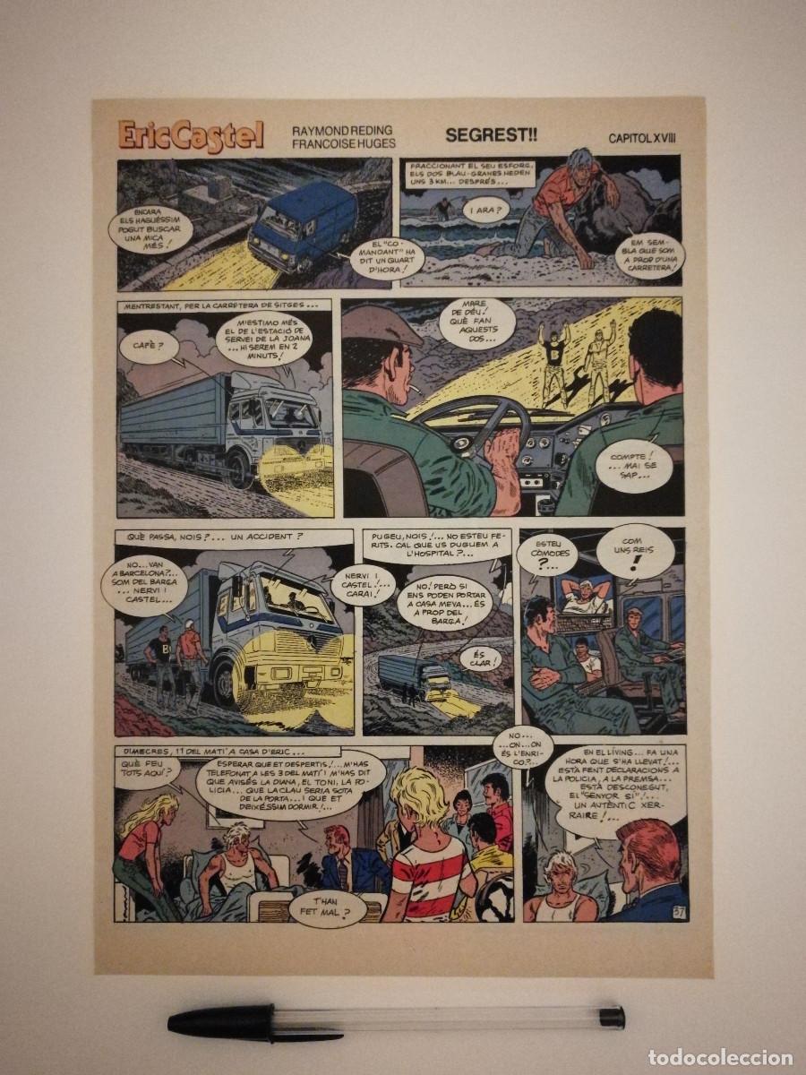ficha coleccionable -a4- eric castel segrest - - Compra venta en ...