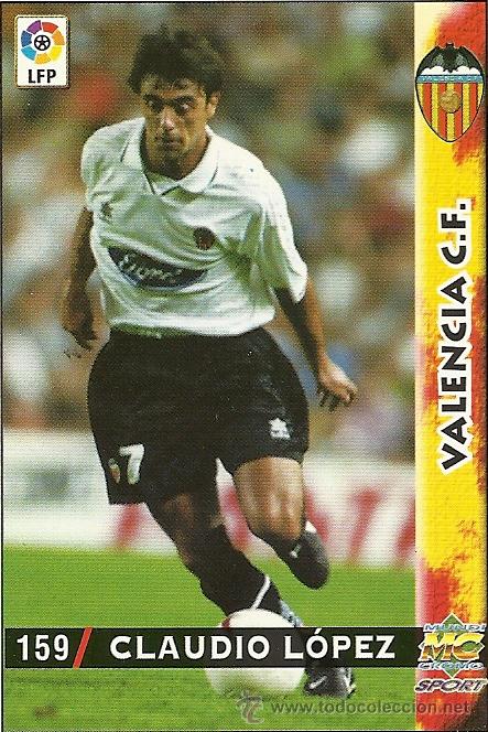 las fichas de la liga 98-99, claudio lopez, val - Comprar Cromos de ...