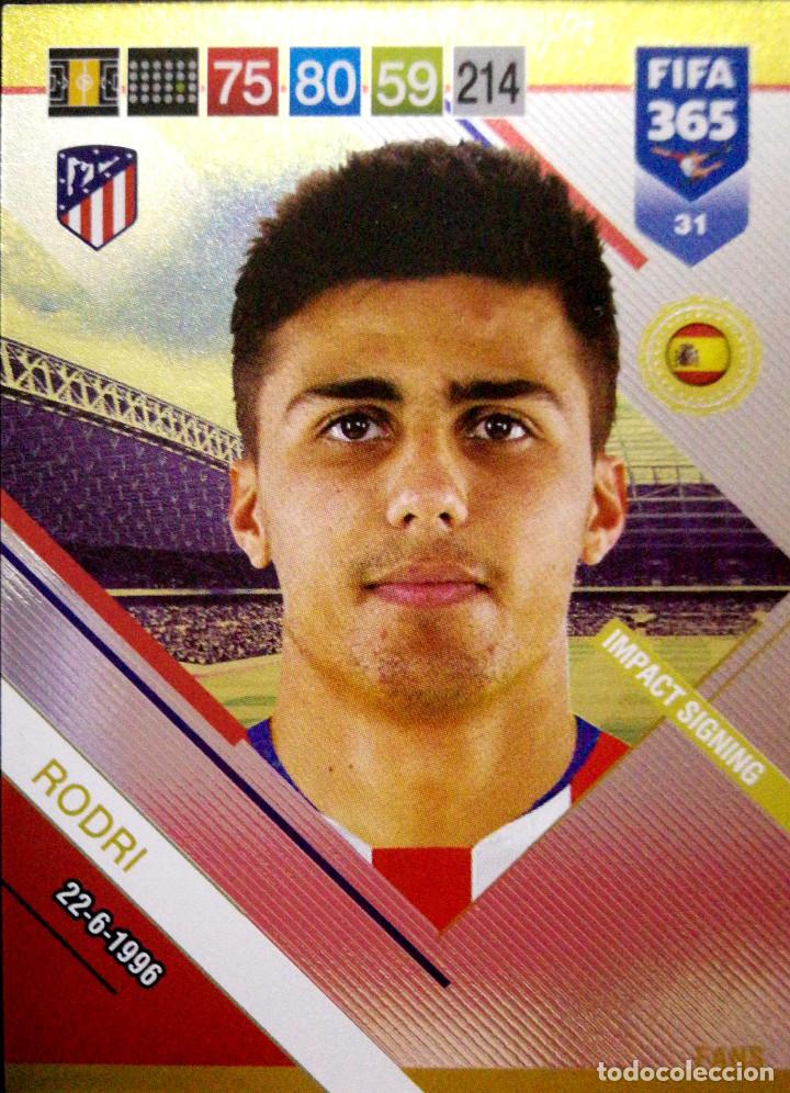 31 rodri - atletico de madrid - impact signing - Comprar Cromos de ...