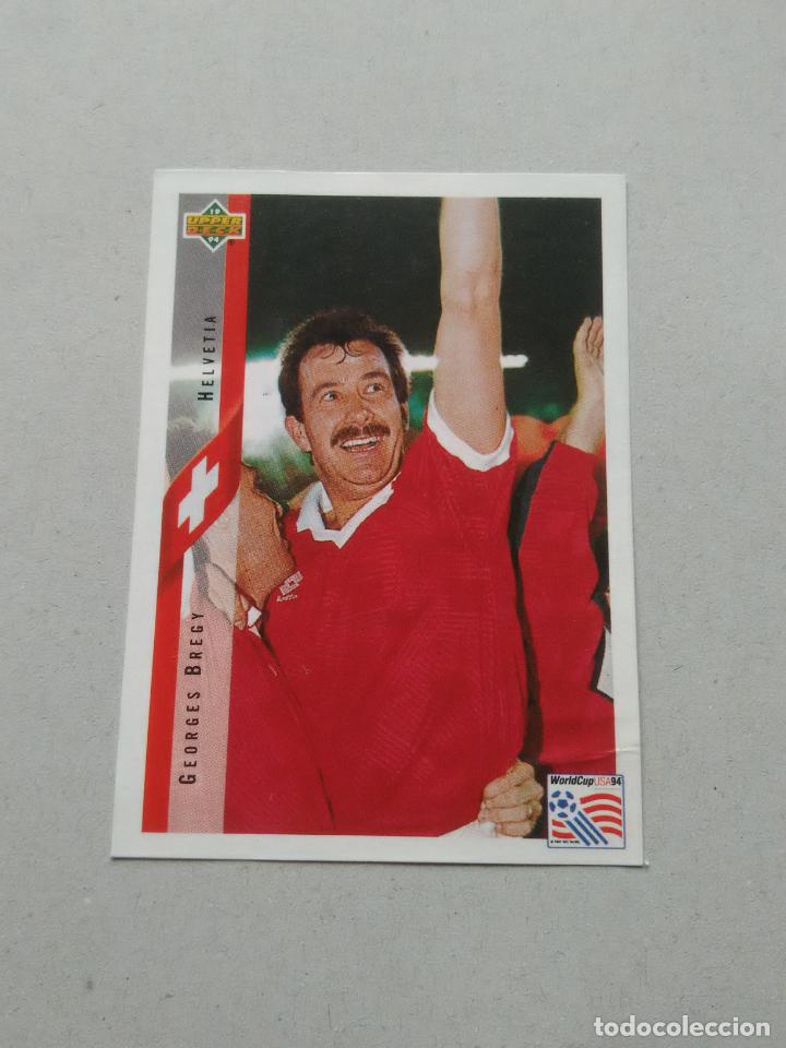 nº 23 georges bregy, suiza - cromo upper deck m - Comprar Cromos de ...