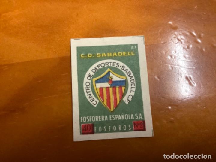 escudo centro deportes sabadell fosforera - Comprar Cromos de Fútbol ...