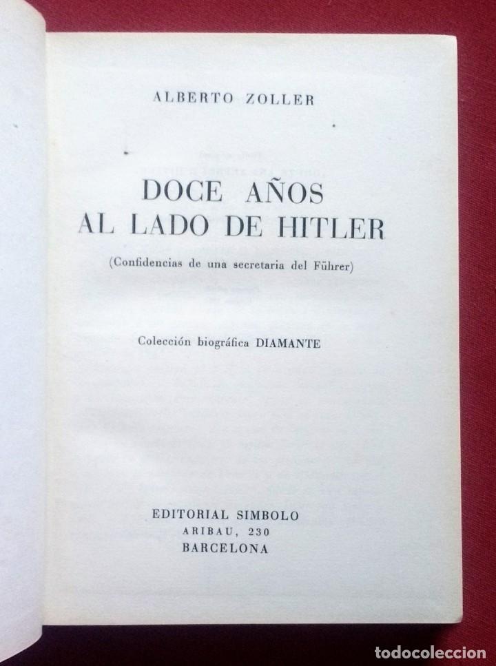 doce años al lado de hitler - alberto zoller - - Compra venta en ...
