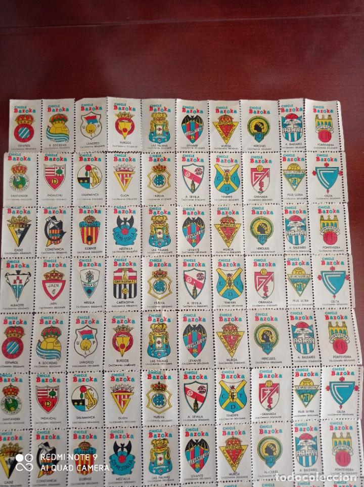 antigua lámina con 100 calcomanías chicles bazo - Comprar Cromos de ...