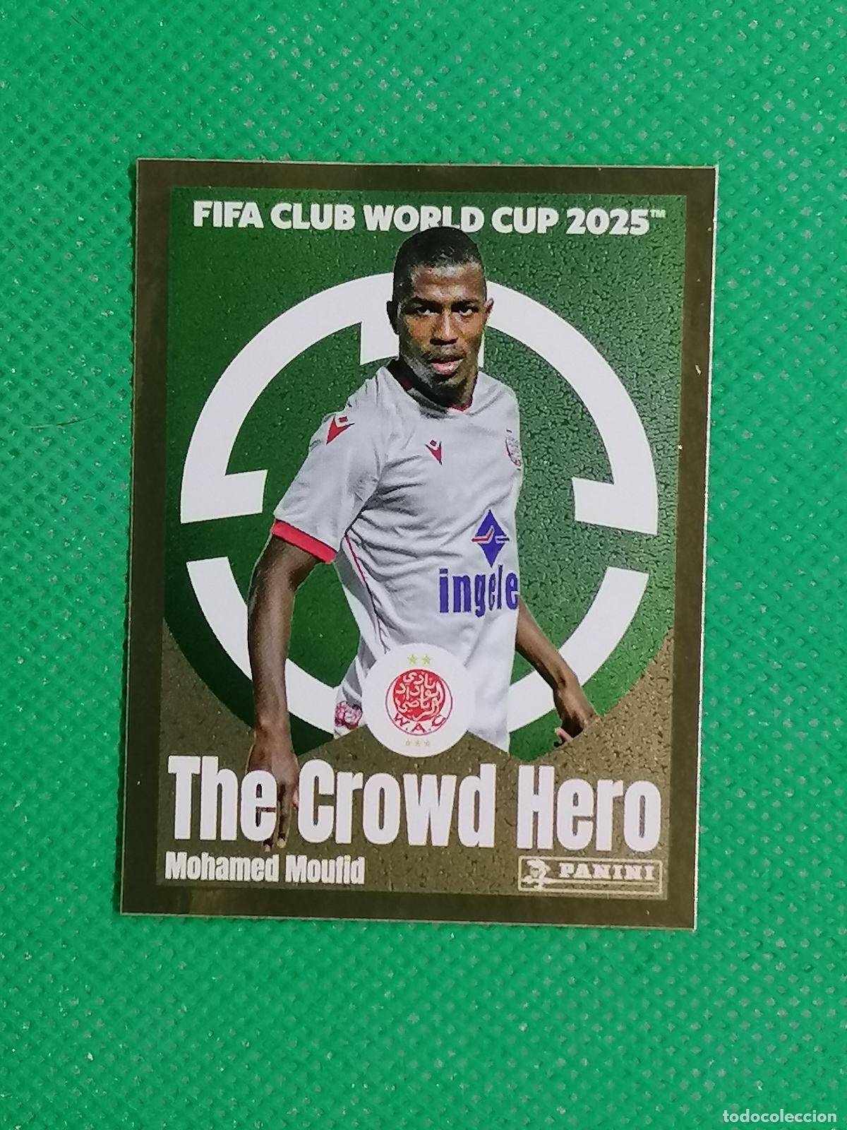 442 mohamed moufid wydad ac crowd hero ⚽ panini - Buy Collectible ...