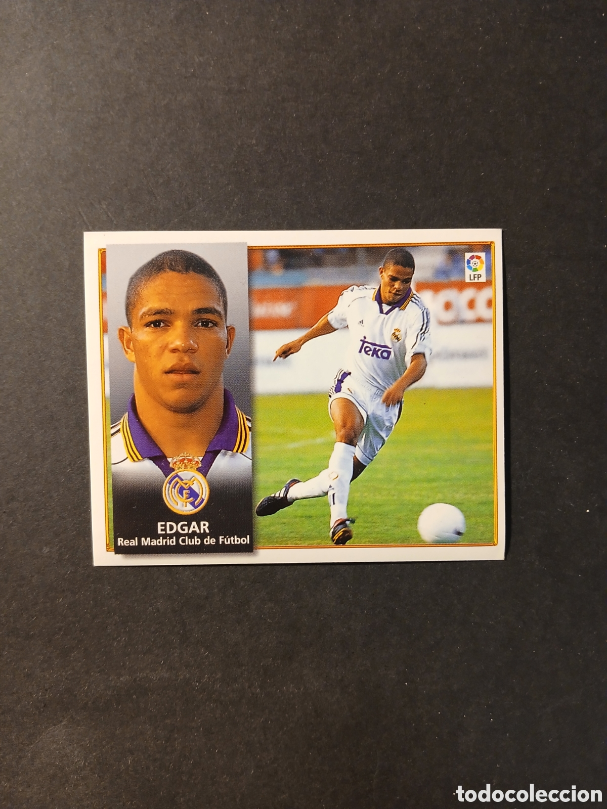 edgar real madrid fichaje 24 liga este 1998/99 - Compra venta en ...