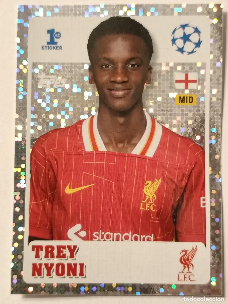 #241 troy nyoni liverpool f.c. stickers uefa ch - Compra venta en ...