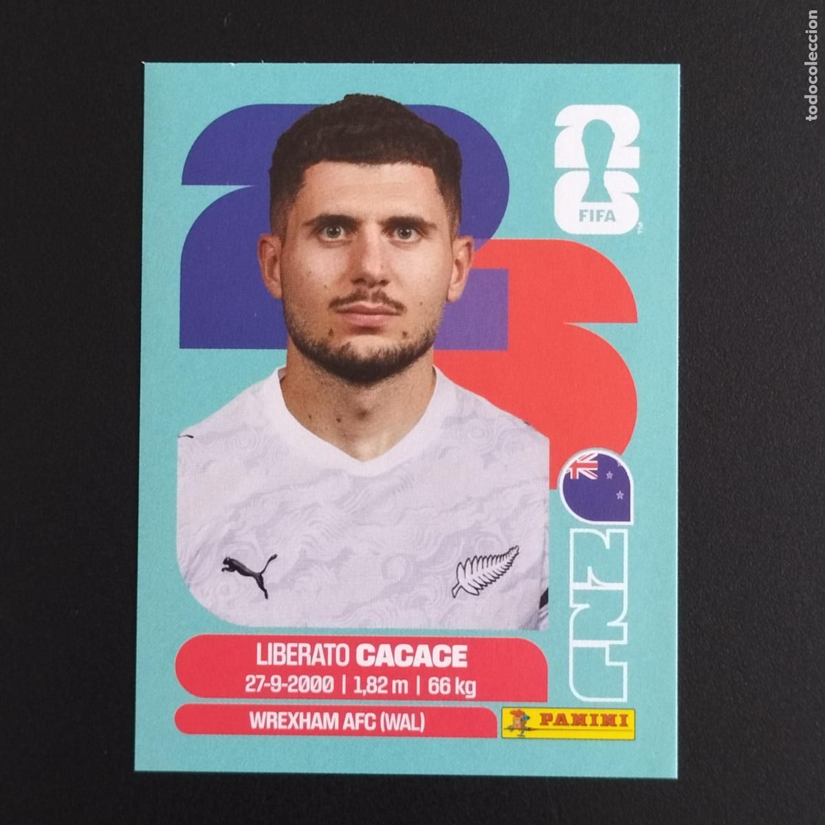 nueva zelanda número 11 cromo panini mundial fi - Compra venta en ...