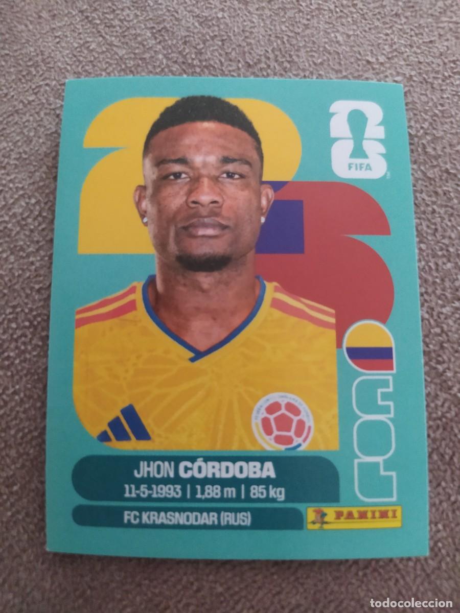 col 18 jhon córdoba colombia mundial 2026 panin - Compra venta en ...