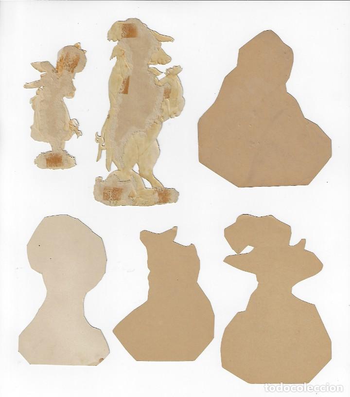 22 figuras troqueladas antiguas. temáticas dive - Comprar Cromos ...