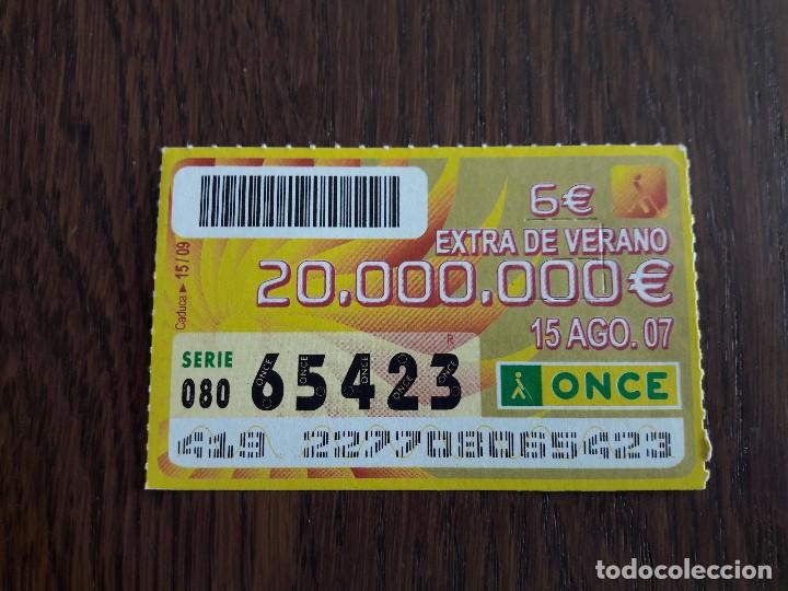 cupon once 15-08-07 extra de verano. - Comprar Cupones ONCE antiguos en ...