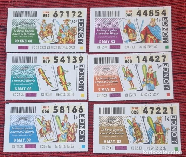 billete de loteria de la once 2002 la baraja es - Compra venta en ...