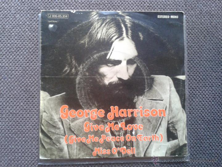 george harrison single give me love - Comprar Discos Singles Vinilos de ...