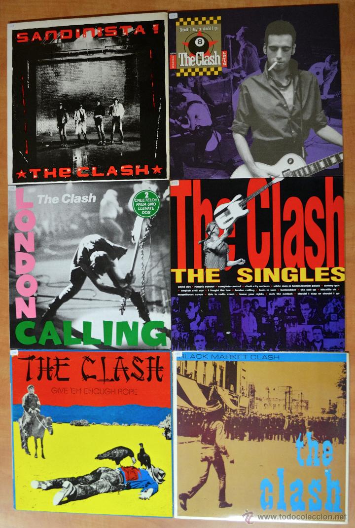pack 6 - the clash - Comprar Discos LP Vinilos de música Reggae y Ska ...