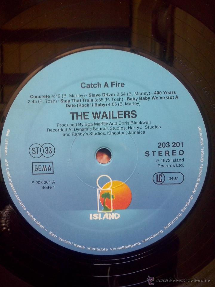 bob marley & the wailers - catch a fire - lp is - Comprar Discos LP ...