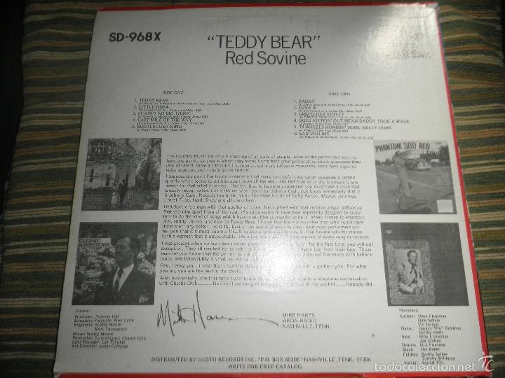 red sovine - teddy bear lp - original u.s.a. - - Comprar Discos LP ...