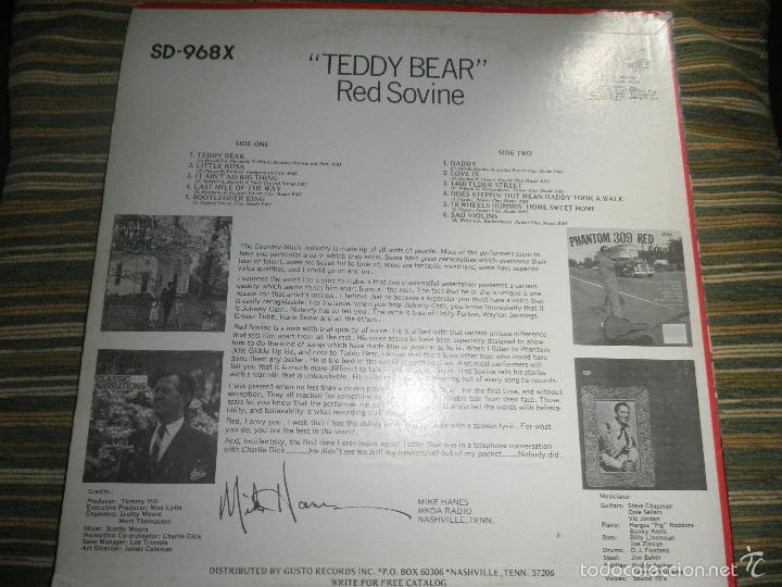 red sovine - teddy bear lp - original u.s.a. - - Comprar Discos LP ...