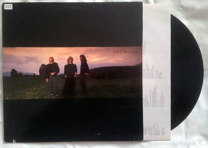 bee gees: e.s.p., lp wea 925541-1, spain, 1987. - Comprar Discos LP ...