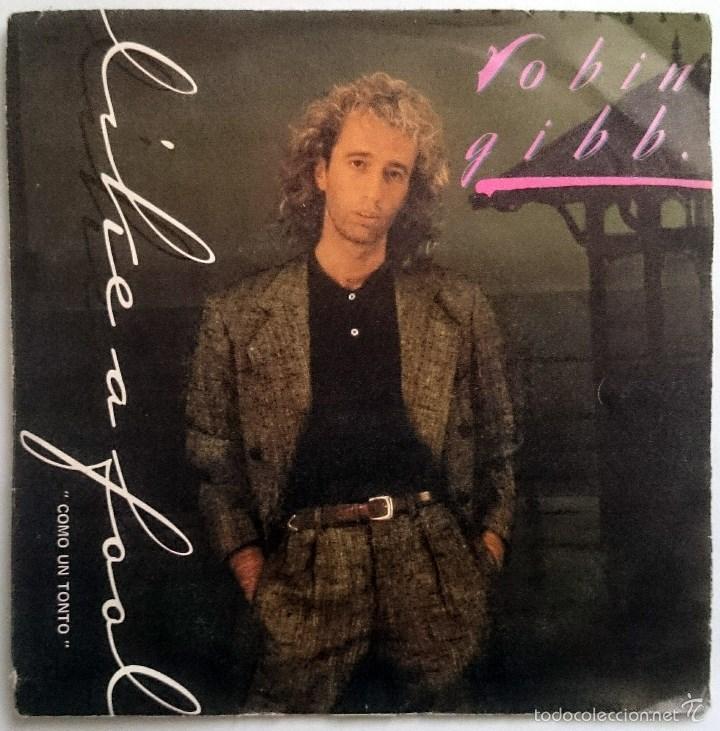 robin gibb: like a fool, single polydor 883 431 - Comprar Singles ...